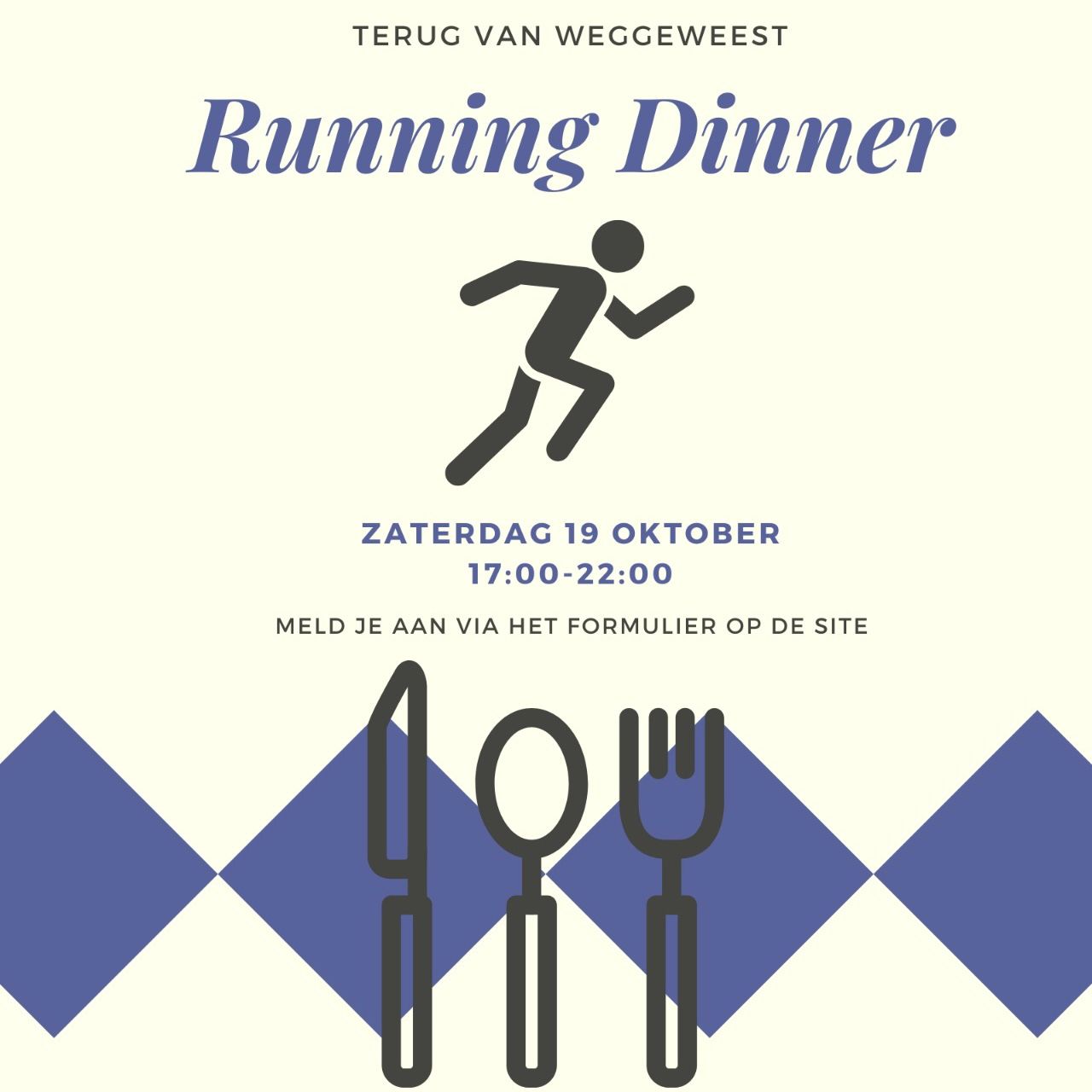 Running dinner 2024 - c.k.v. VZOD